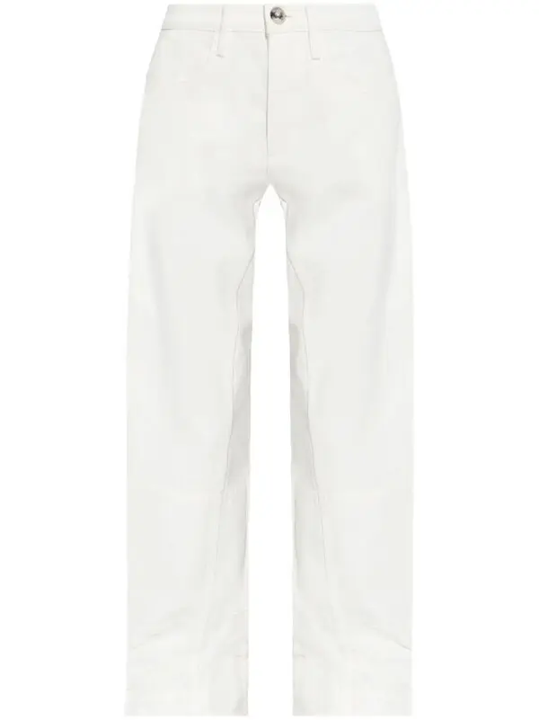 JIL SANDER Cotton Trousers - Multicolor