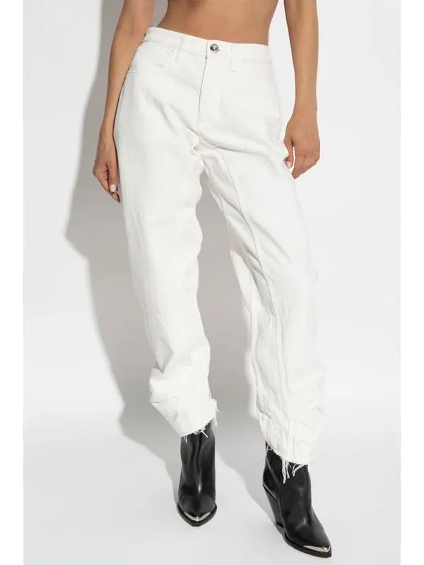 JIL SANDER Cotton Trousers - Multicolor