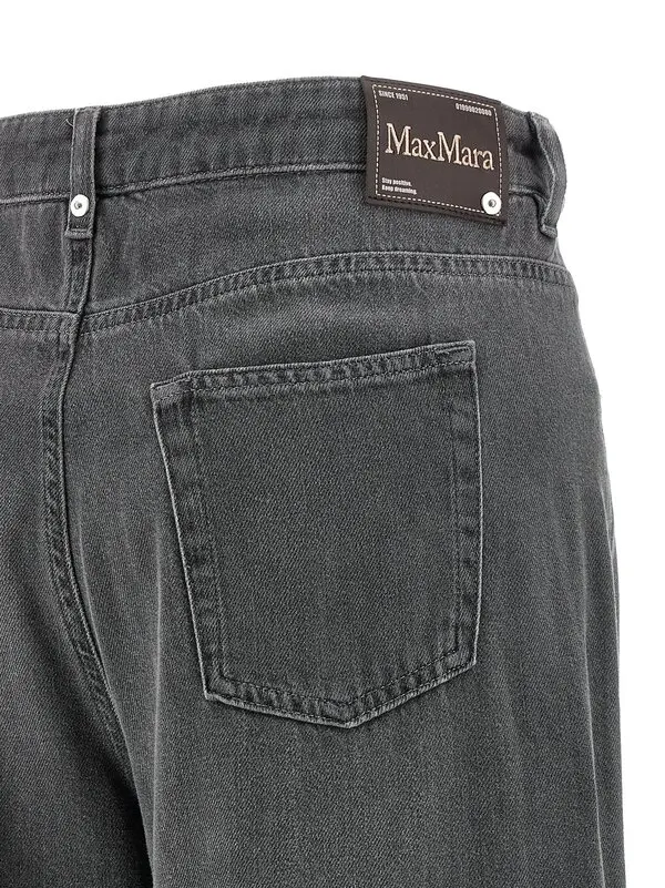 Max Mara Smmallegra Wide Leg Jeans