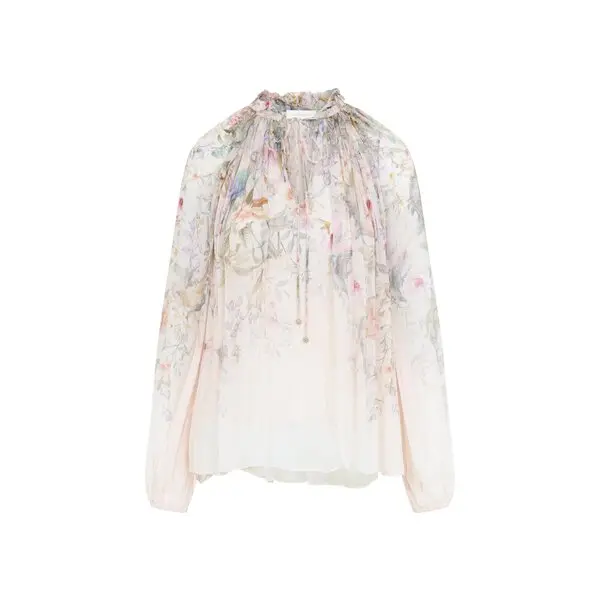 Zimmermann Rebellion Billow Viscose Blouse