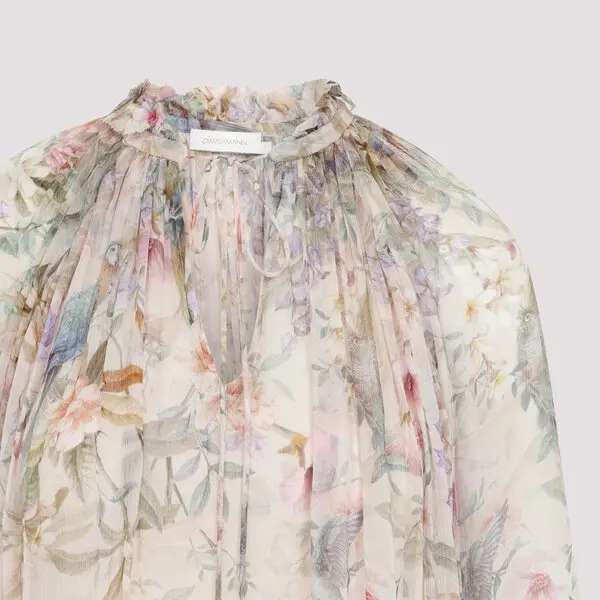 Zimmermann Rebellion Billow Viscose Blouse