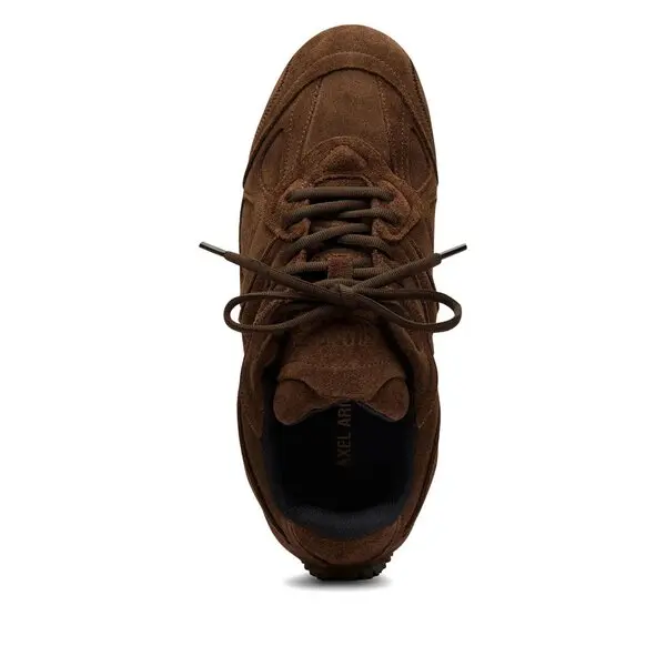 Axel Arigato Suede Panelled Trainers - Brown