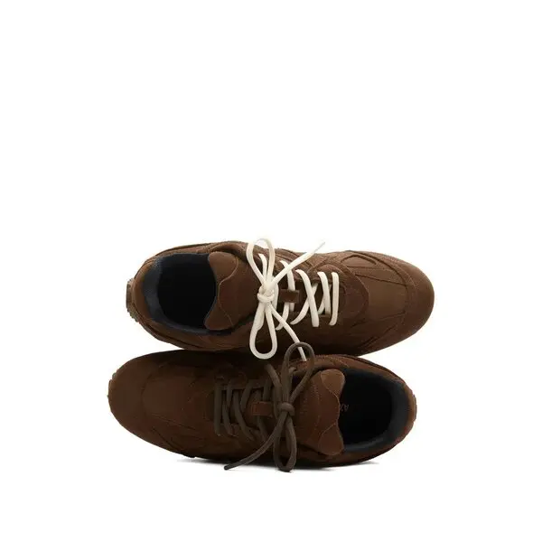Axel Arigato Suede Panelled Trainers - Brown