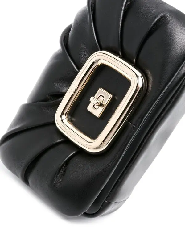 ROGER VIVIER Viv Choc Mini Leather Crossbody Bag