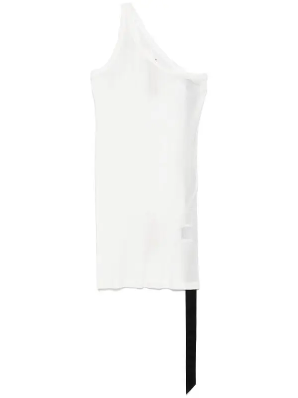 Rick Owens Cotton One-shoulder Top