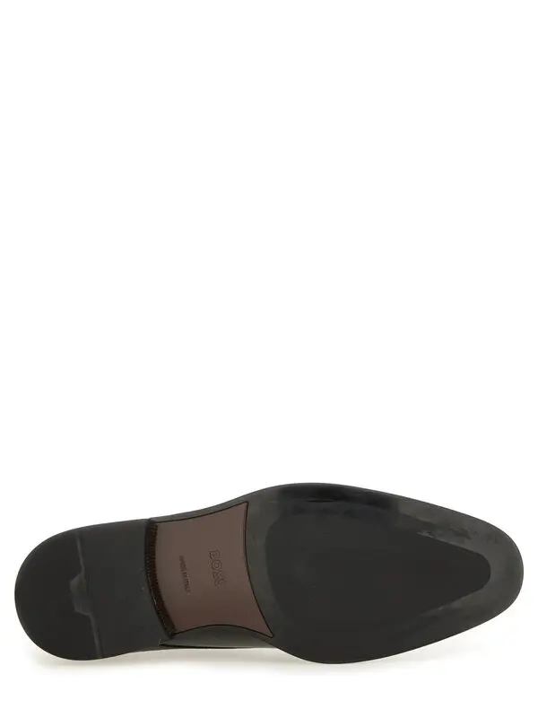 BOSS Leather Derby Lace-up Shoes