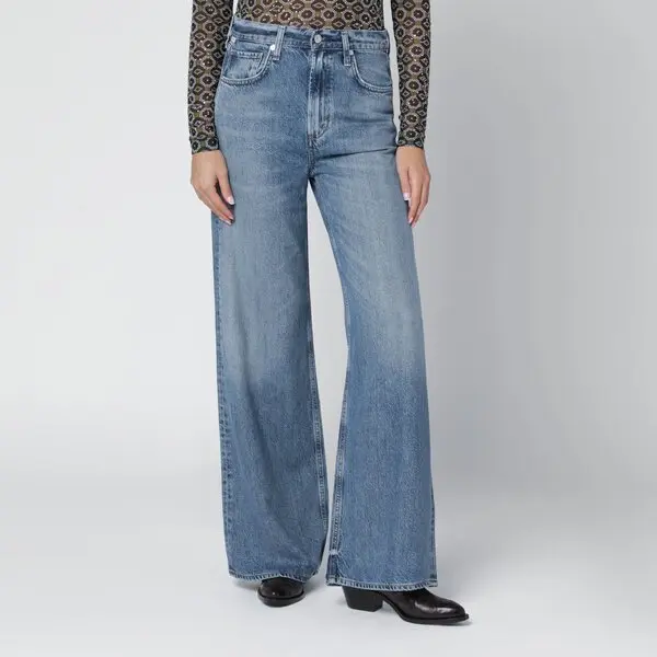 Citizens Of Humanity Light Wash Baggy Jeans - Blue