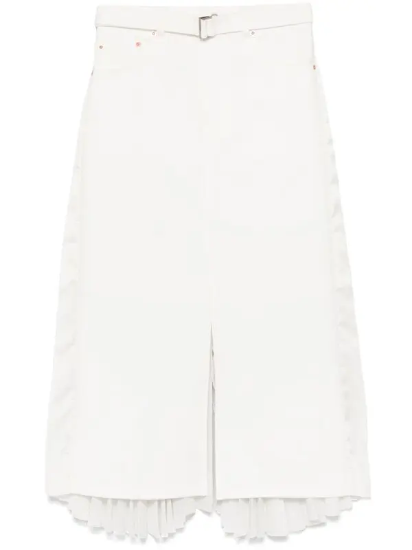 Sacai Midi Skirt - Multicolor