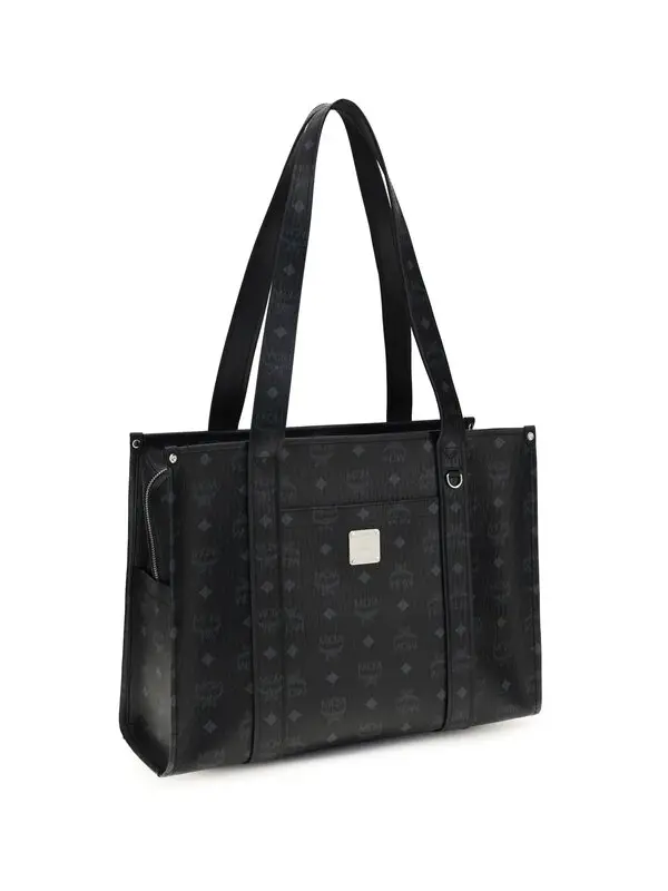 Mcm Aren Visetos Tote Bag