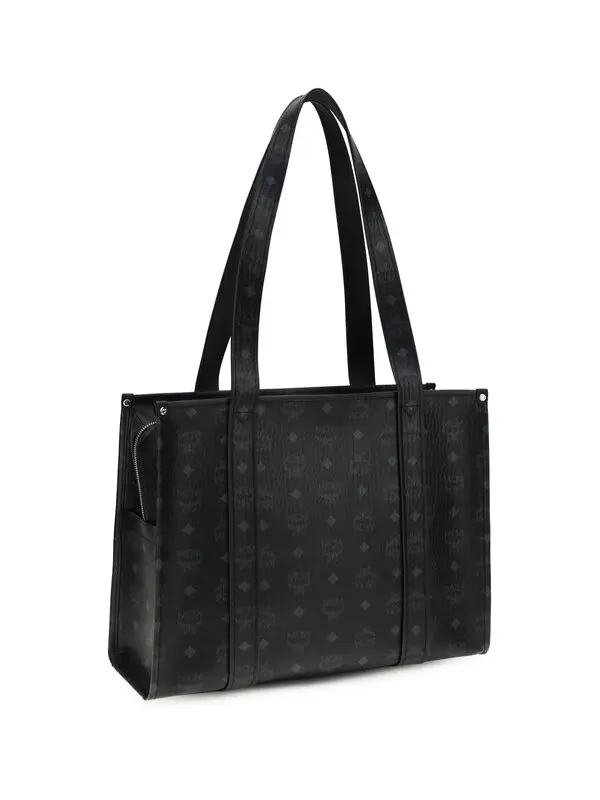 Mcm Aren Visetos Tote Bag