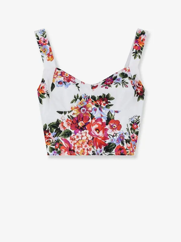 Dolce & Gabbana Bustier Top - Multicolor