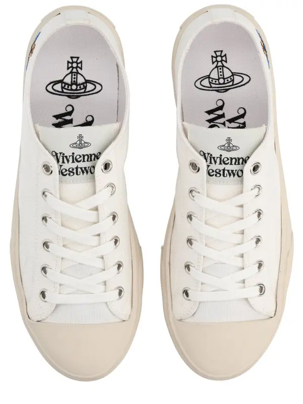 VIVIENNE WESTWOOD Low Top Plimsoll Sneakers