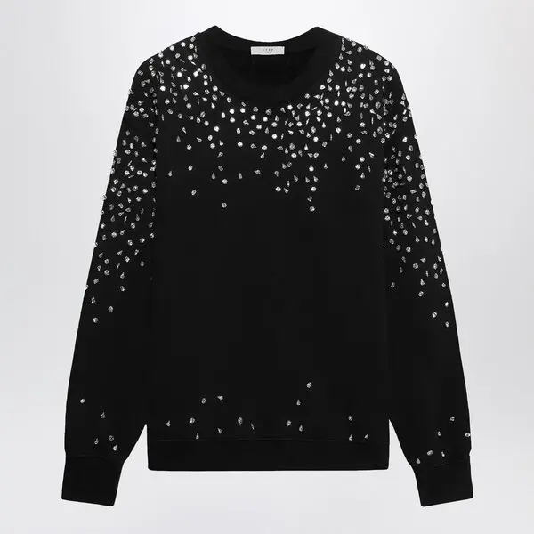 1989 STUDIO Crew Neck Sweatshirt With Crystal Embellishments
