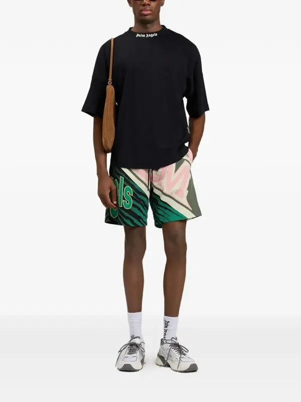 Palm Angels Classic Logo Over Tee - Black
