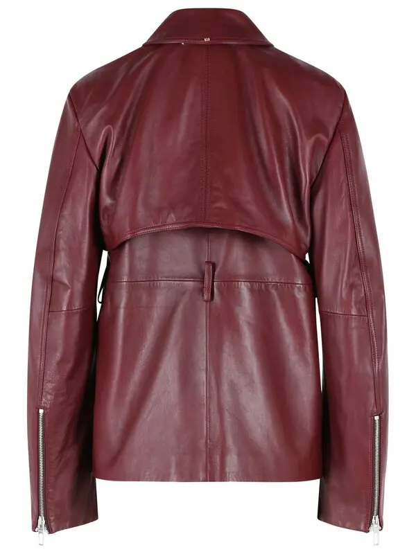 Sportmax Two-piece 'tenzone' Nappa Leather Set
