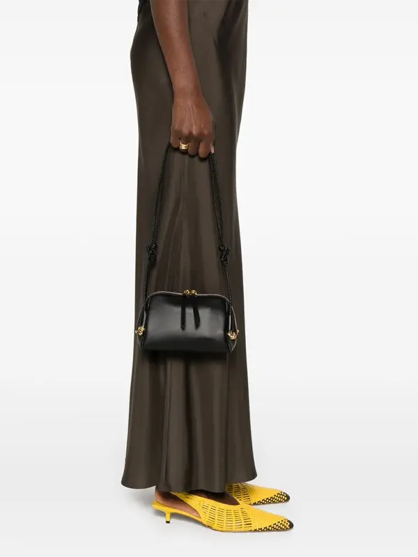 Bottega Veneta Leather Clutch With Top Zip