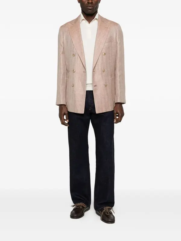 Brunello Cucinelli Double-breasted Jacket - Multicolor