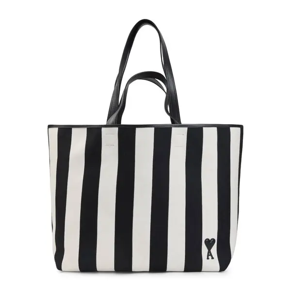 Ami De Coeur Shopping Bag - White