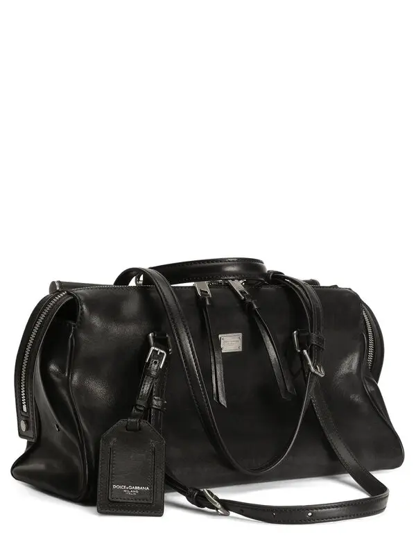 Dolce & Gabbana Victory Leather Bag - Black