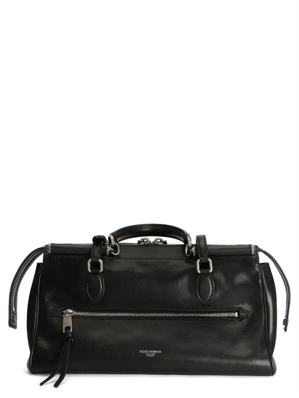Dolce & Gabbana Victory Leather Bag - Black