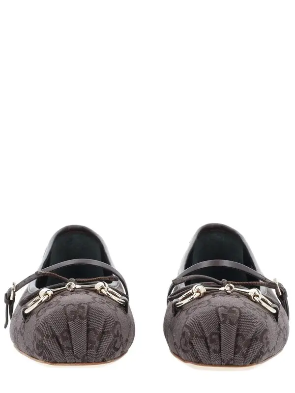 Gucci Ballerina Flats - Brown