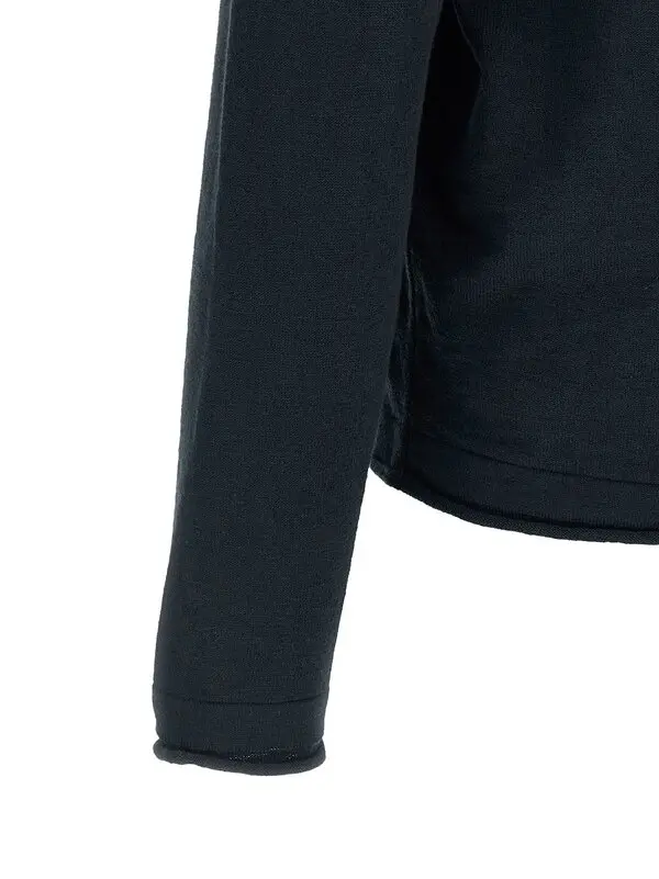 Stone Island 5100052 Crew Neck Long Sleeve Sweater - Blue