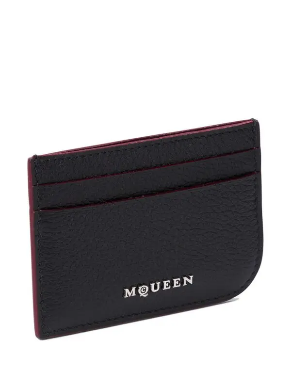 Alexander McQueen Sling Leather Card Case - Multicolor