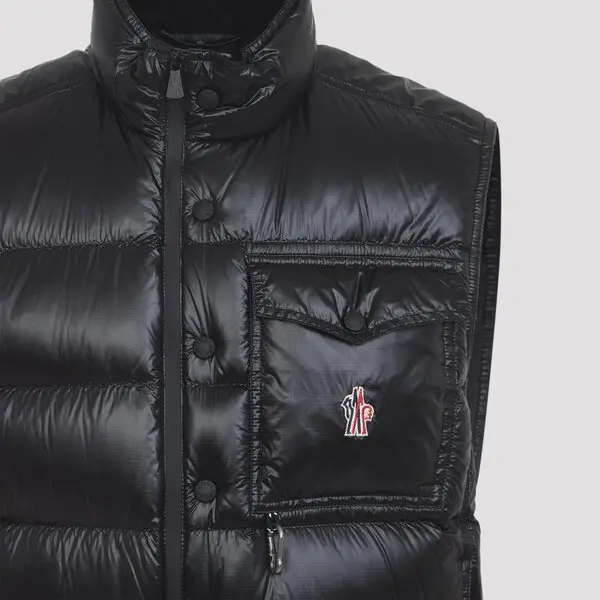 Moncler Padded Gilet - Black