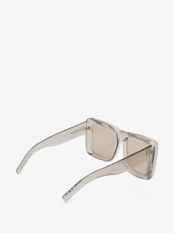 Saint Laurent Oversized Acetate Sunglasses - Multicolor