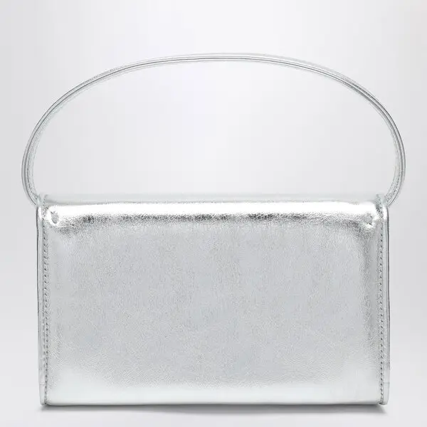 ROGER VIVIER Leather Micro Pilgrim Bag With Crystal Buckle