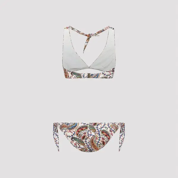 Etro Halterneck Paisley Print Bikini - Multicolor