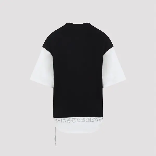 MASTERMIND WORLD Layered Short Sleeves Vest Tee