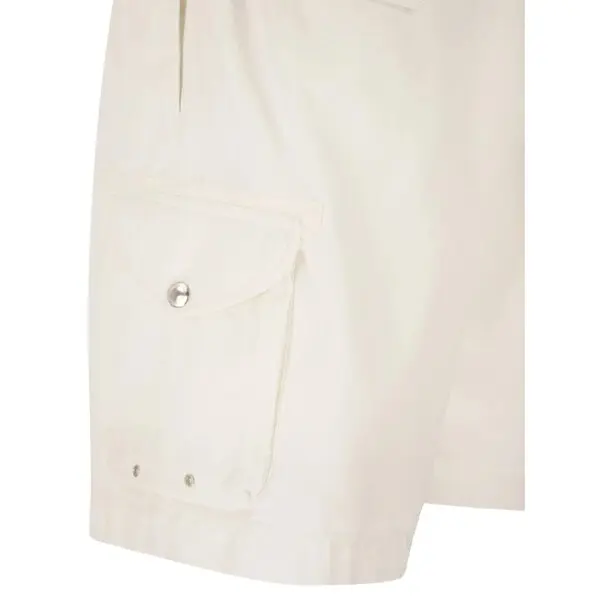 Brunello Cucinelli Cotton Cargo Shorts - Cream