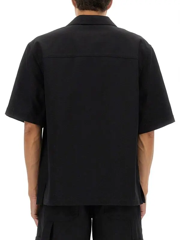 Gucci Gg Jacquard Shirt - Black