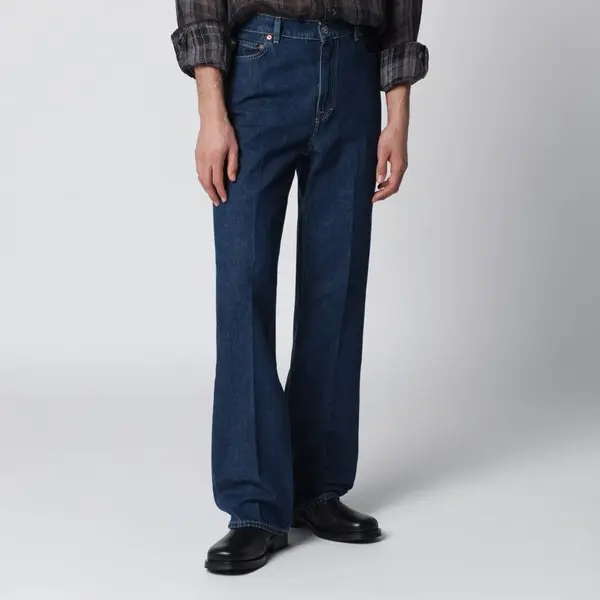 Our Legacy 70s Cut High-waisted Flared Jeans - Blue