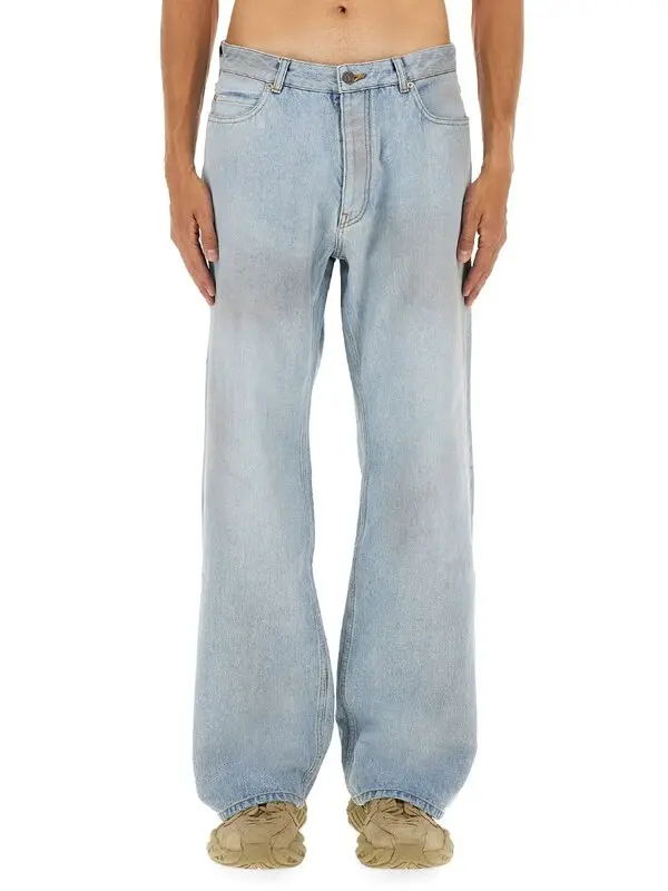 Balenciaga Deconstructed Jeans - Blue