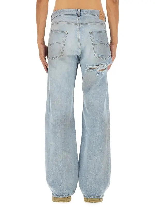 Balenciaga Deconstructed Jeans - Blue
