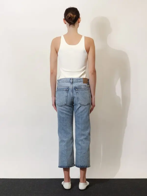 TOTEME Cotton Flared Jeans