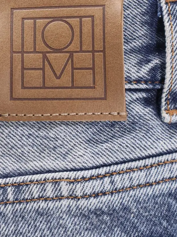 TOTEME Cotton Flared Jeans