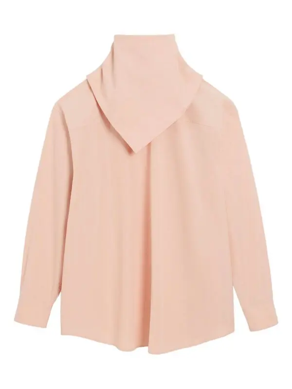 AMI Paris Cotton Bandana Collar Shirt - Multicolor