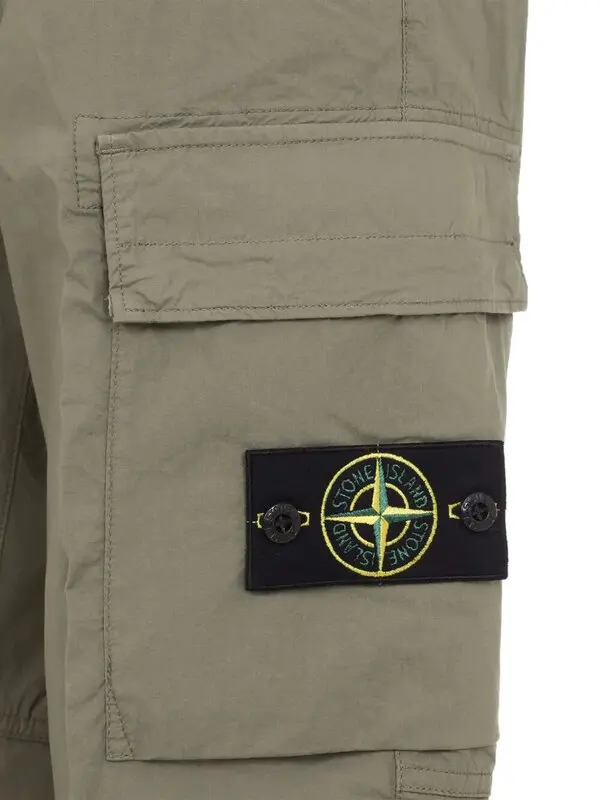 Stone Island Cargo Trousers - Green