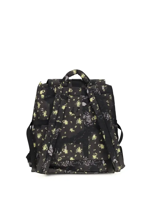 GANNI Re-tech Nylon Print Backpack - Multicolor