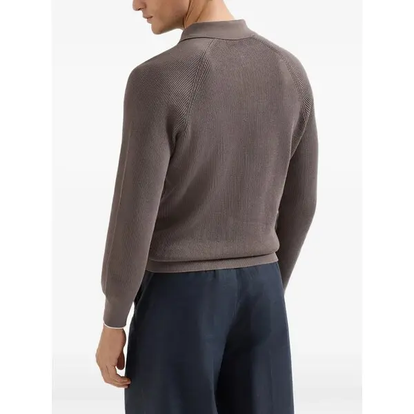 Brunello Cucinelli Polo Shirts - Brown