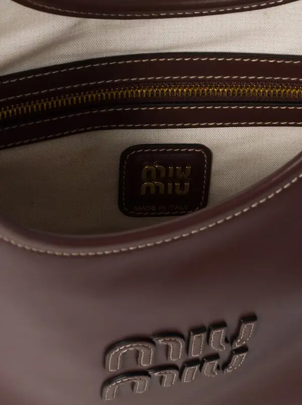 Miu Miu Leather Top Handle Bag