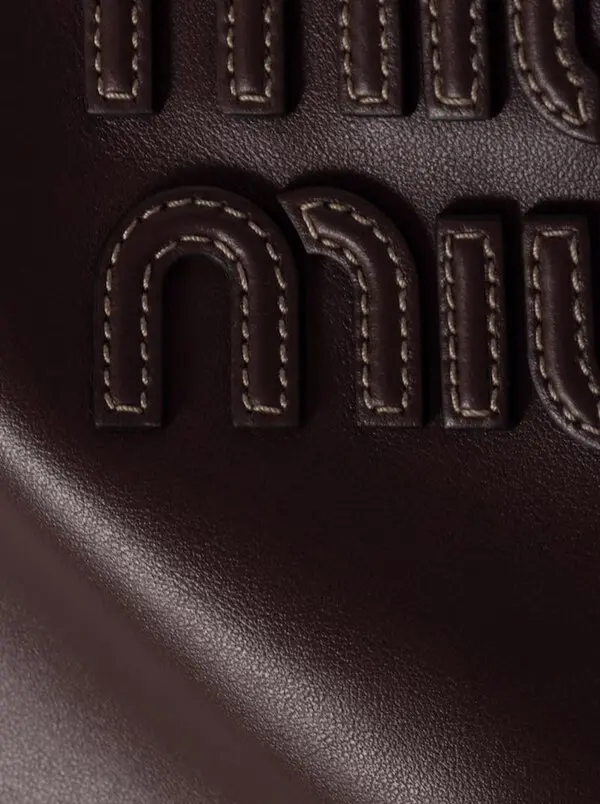 Miu Miu Leather Top Handle Bag - Multicolor