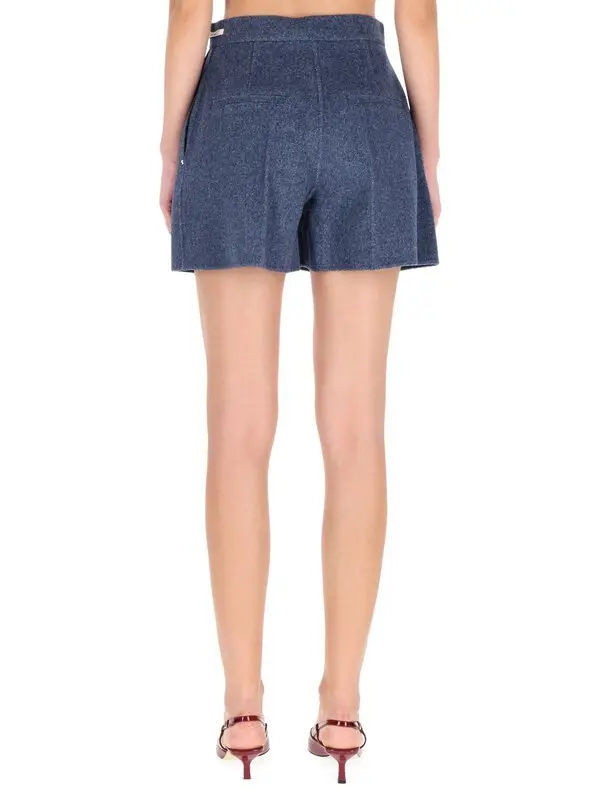 Sportmax Braiesi Wool Shorts