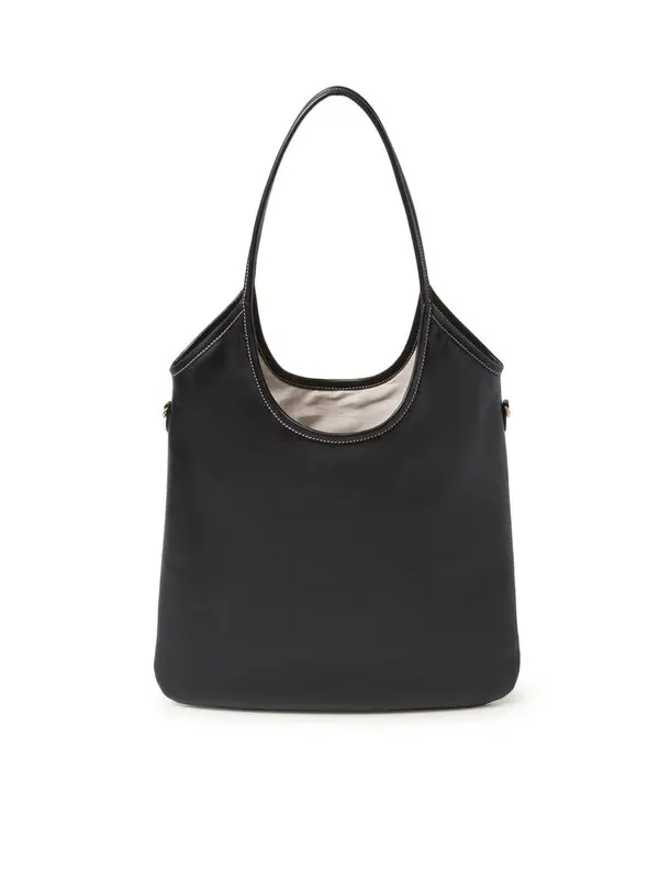 Miu Miu Calf Leather Tote Bag - Black