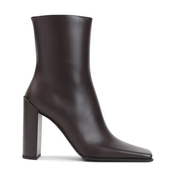 Alaïa 90 Ankle Boots - Brown