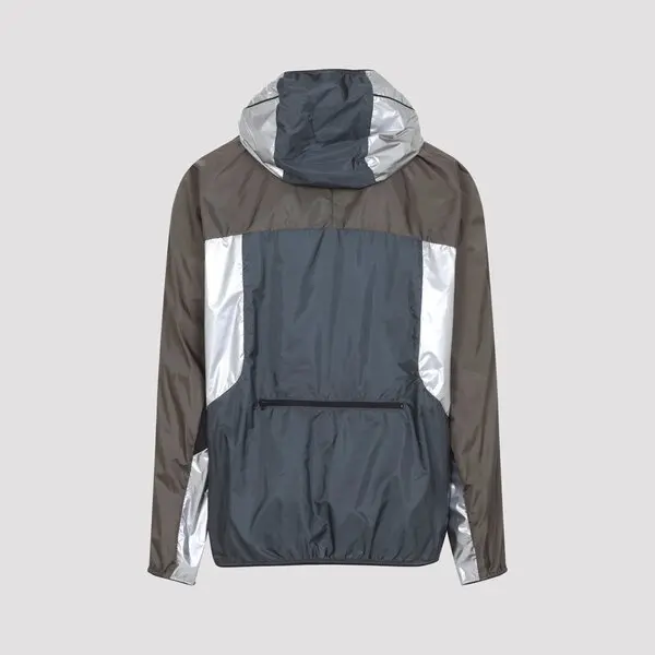 Moncler Sormiou Zip-up Hooded Jacket - Silver