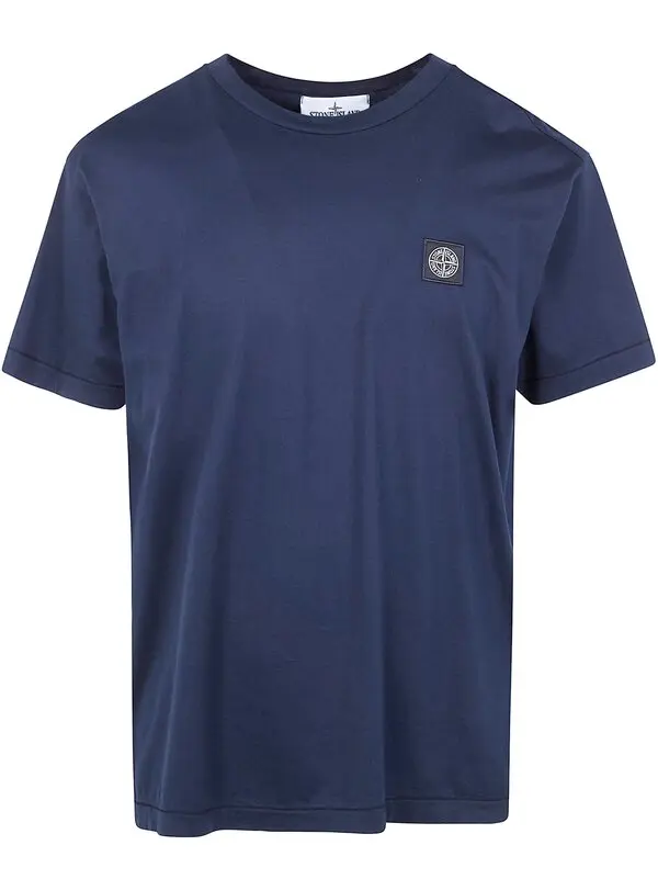 Stone Island Short Sleeves T-shirt - Blue